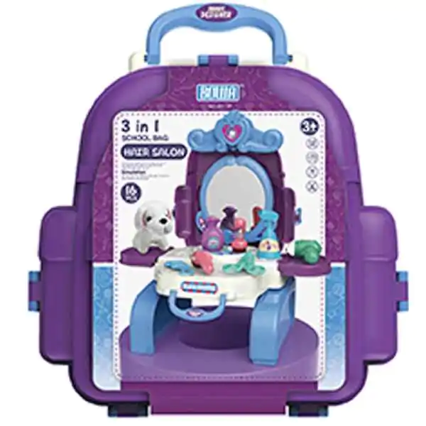 Igračka set za ulepšavanje sa rancem 3 u 1 - Od Igle Do Lokomotive