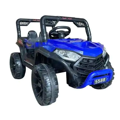 Dečiji auto-džip na akumulator TS-5588 plavi - Od Igle Do Lokomotive