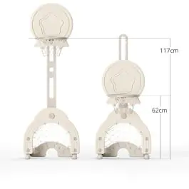 Dečiji multifunkcionalni koš Žuta Zvezda - Od Igle Do Lokomotive